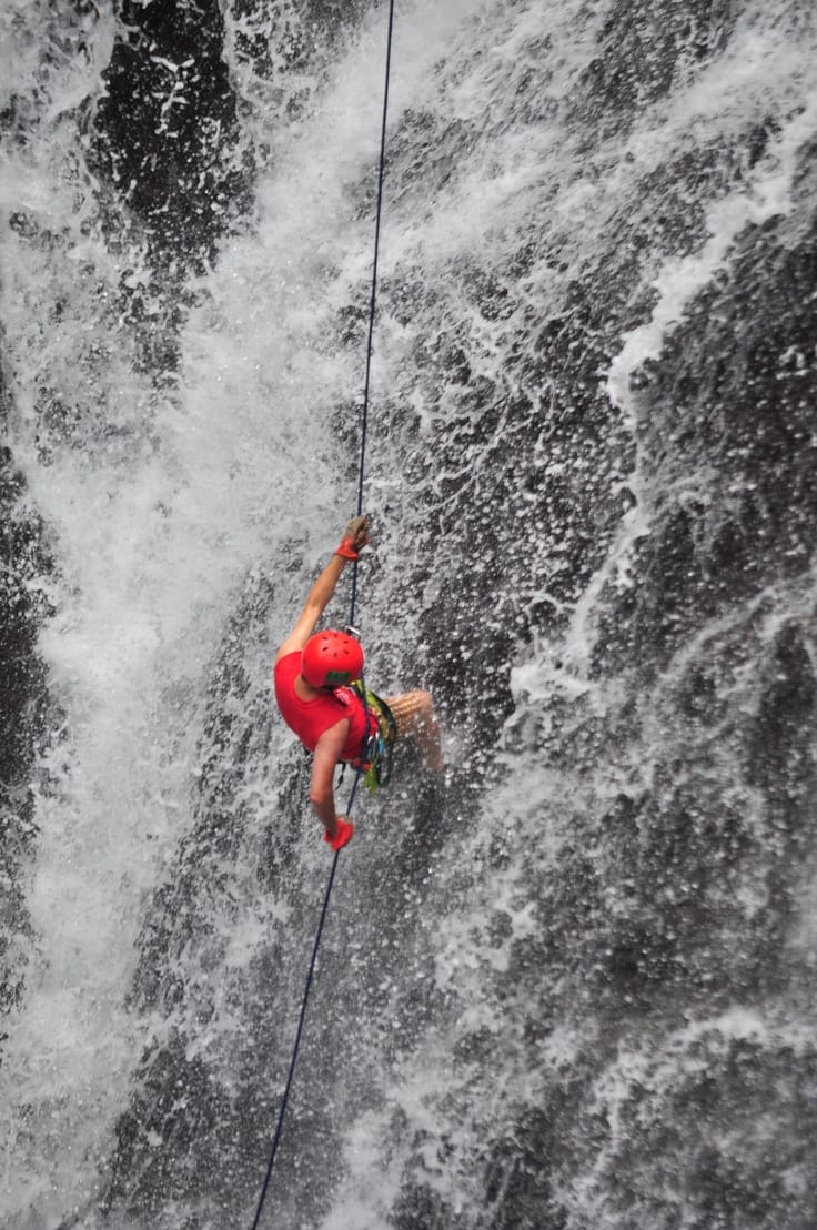 Waterfall Rappelling